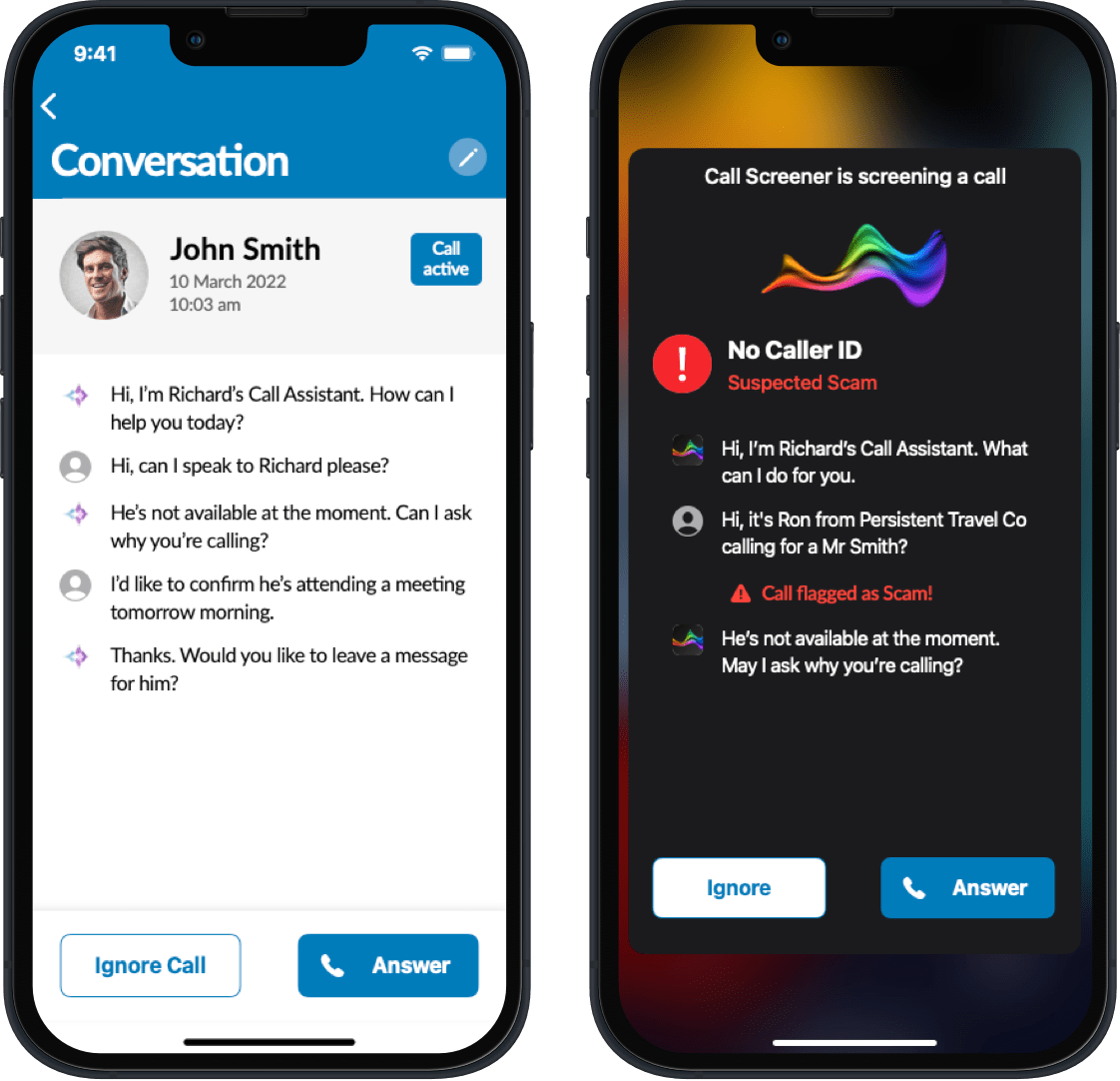 Call Screener – Al-Powered Call Protection - Norwood Systems